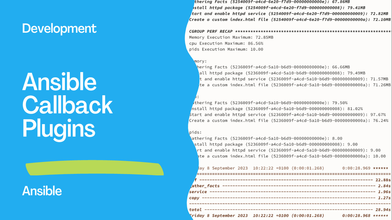 Maximize Ansible Efficiency With Callback Plugins For Resource Monitoring